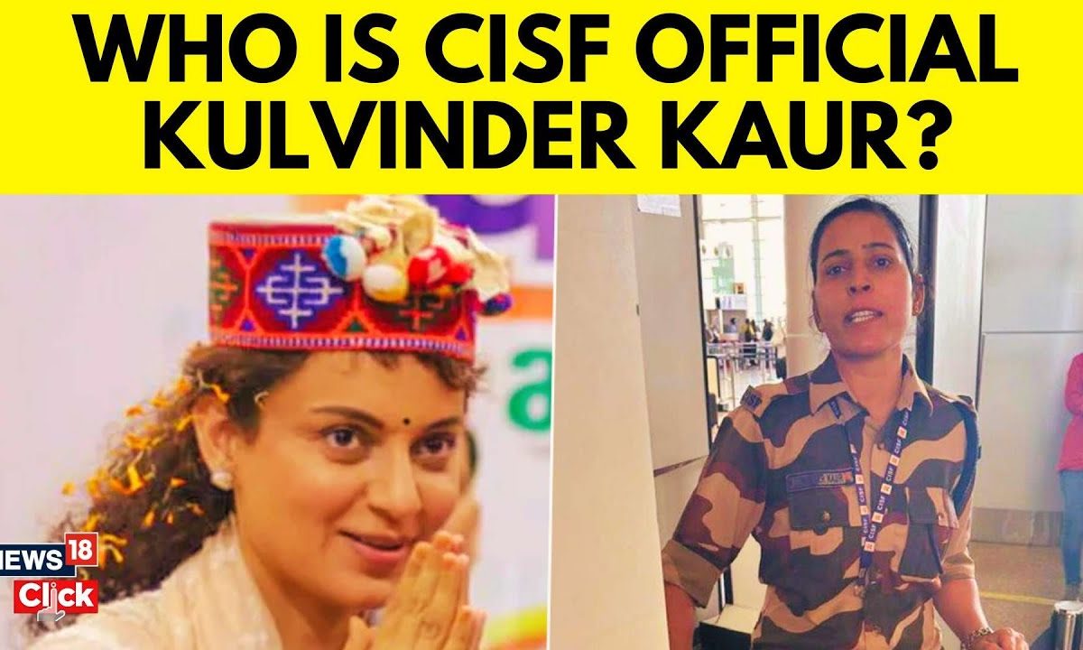 Kangana Ranaut Slapped At Chandigarh Airport By CISF Official | Shocking Video Goes Viral | N18V ...