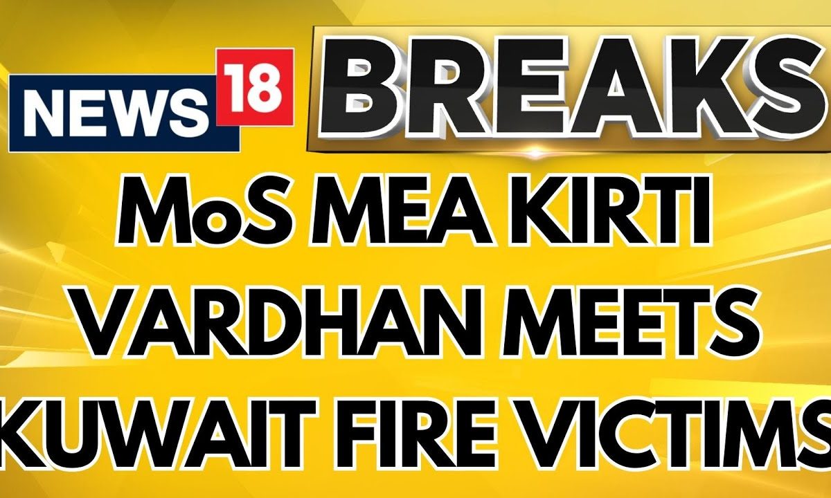 Kuwait Fire Accident | MoS MEA Kirti Vardhan Singh Arrives In Kuwait To ...