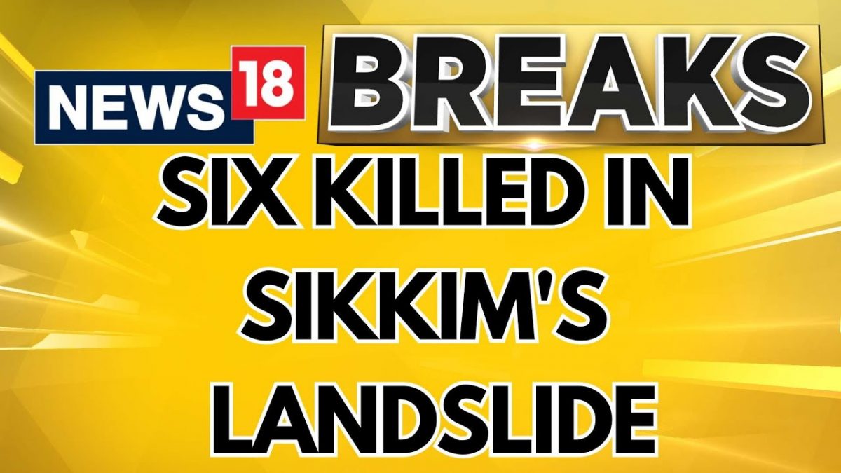 Six Killed In Sikkim's Landslide, Sikkim CM Prem Tamang Takes Stock Of ...