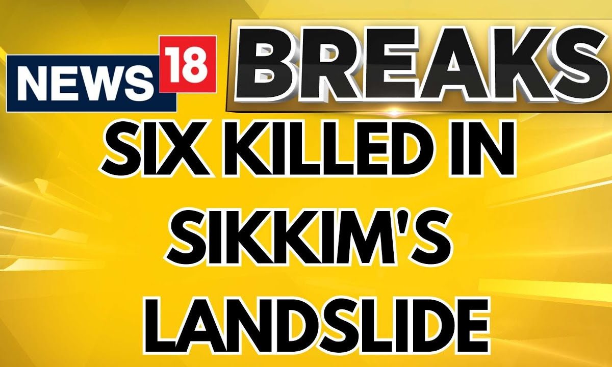 Six Killed In Sikkim's Landslide, Sikkim CM Prem Tamang Takes Stock Of ...