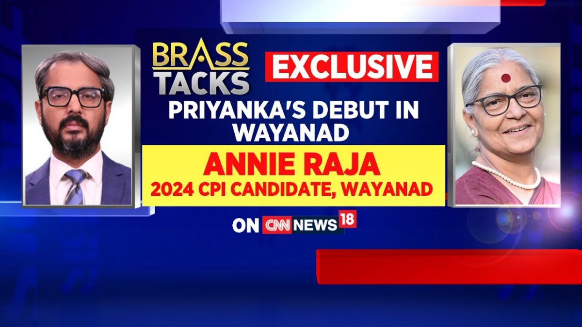 Priyanka Gandhi In Wayanad | 2024 CPI Candidate From Wayanad Annie Raja Exclusive Interview - News18