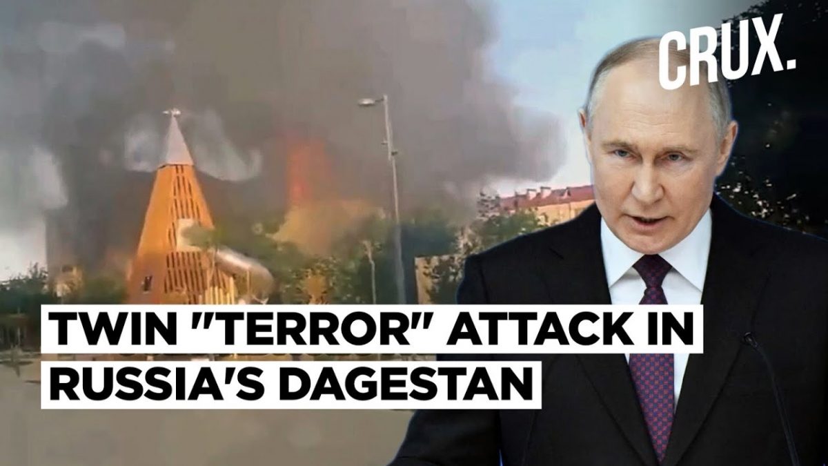 Church, Synagogues Attacked In "Acts Of Terror" In Russia's Dagestan ...