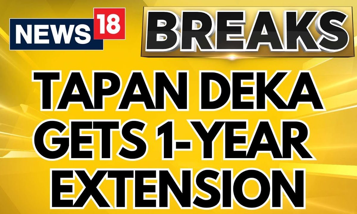 Intelligence Bureau Chief Tapan Kumar Deka Gets One-Year Extension | English News | News18 - News18