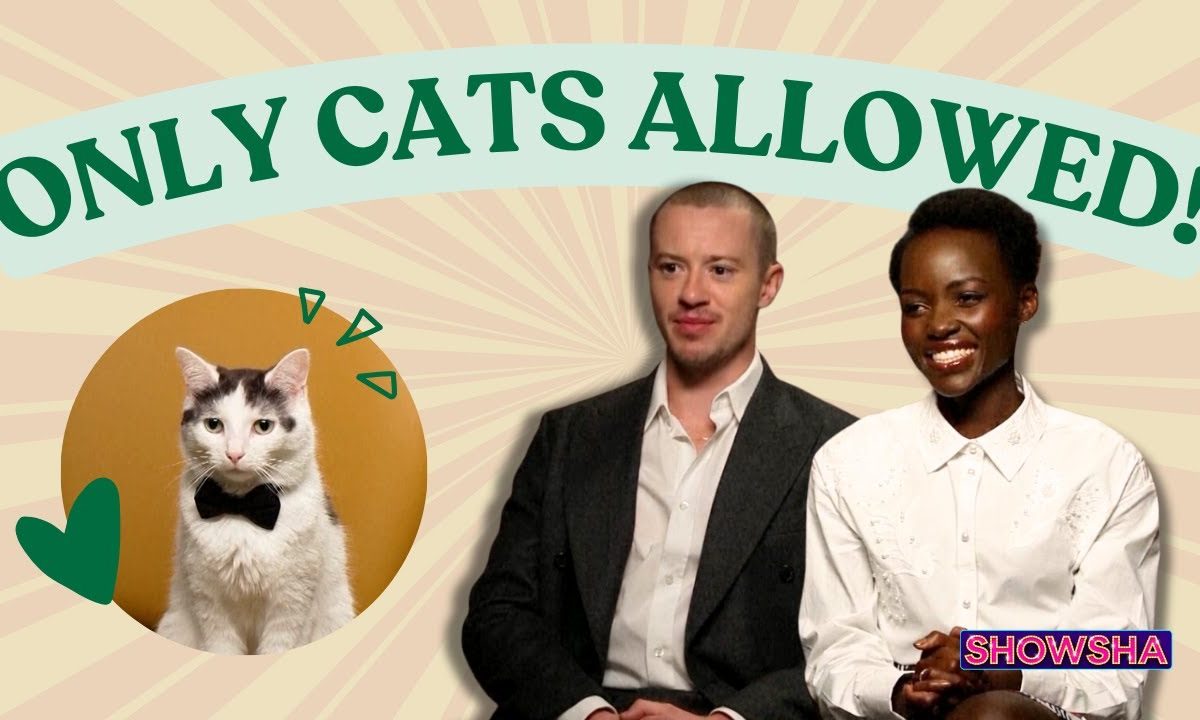 Lupita Nyong'o & Joseph Quinn On Staying Quiet & Working With Cat ...
