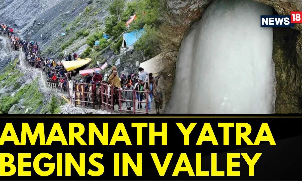 Amarnath Yatra 2024 News | The First Batch Of Amarnath Pilgrims Have Arrived In Pahalgam ...