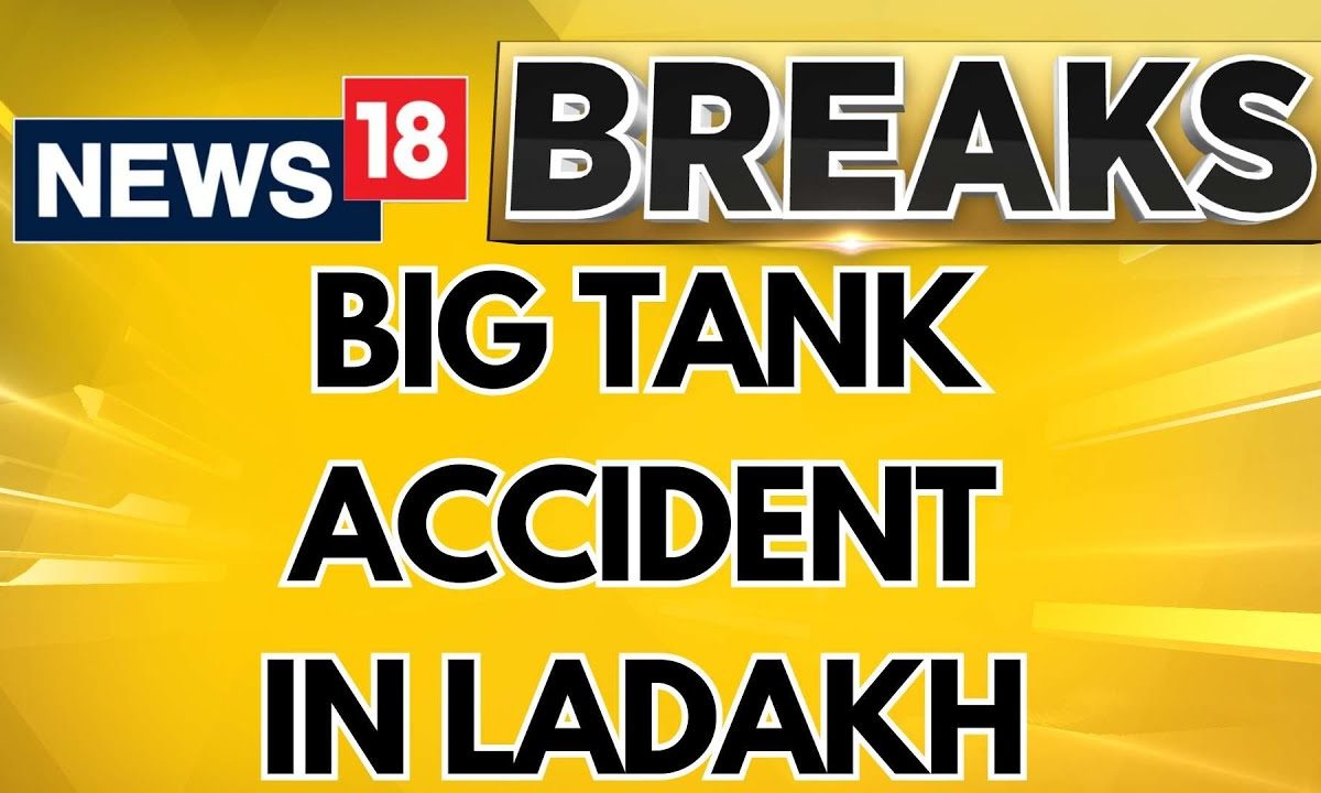 Big Tank Accident In Ladakh | 5 Indian Army Personnel Including 1 JCO ...
