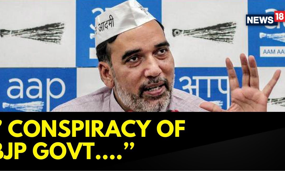"Conspiracy Of BJP Govt...": Gopal Rai After Delhi Court Sends Arvind ...