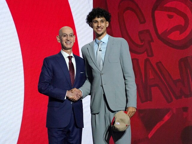 NBA Draft 2024: France's Zaccharie Risacher Selected as No.1 Pick by ...