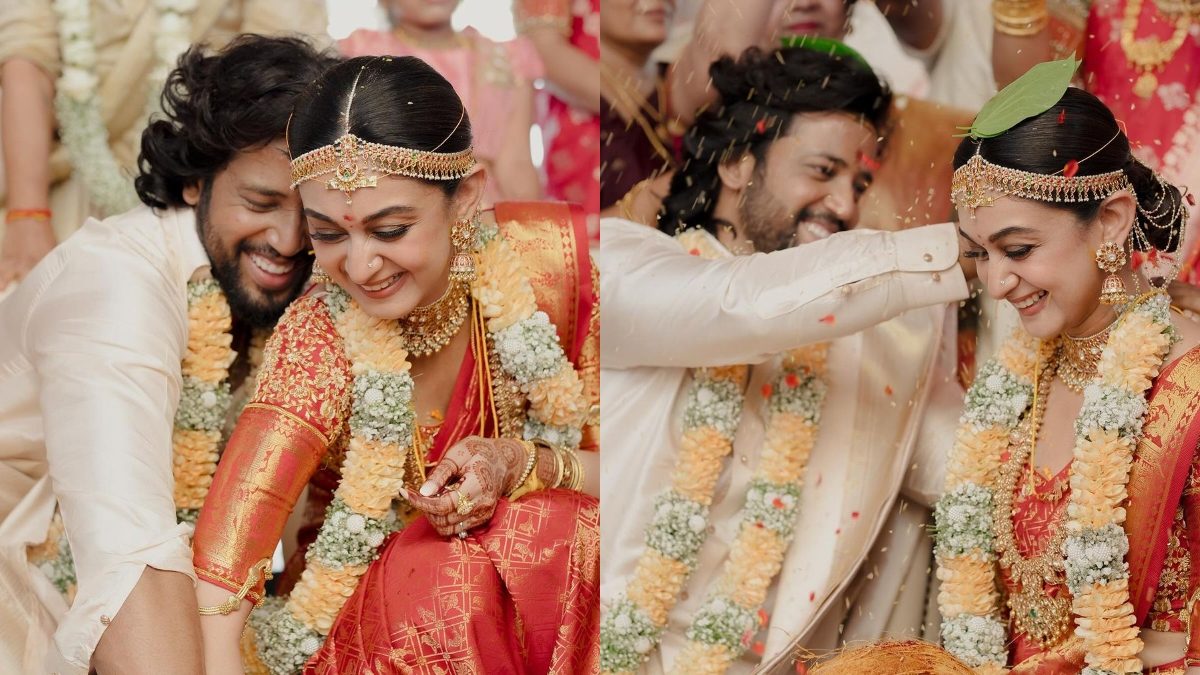 Aishwarya Arjun-Umapathy Ramaiah Flaunt Brightest Smiles As They Get ...