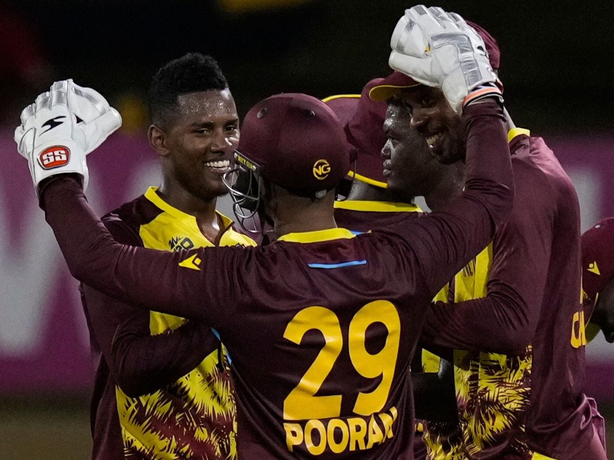 WI vs UGA, T20 World Cup 2024 in Photos: Akeal Hosein's Fifer Helps ...