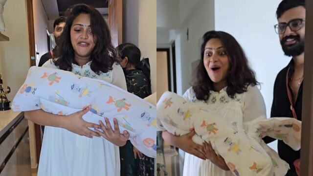 Amala Paul And Jagat Desai Welcome Baby Boy ILAI, Introducing Him As ...