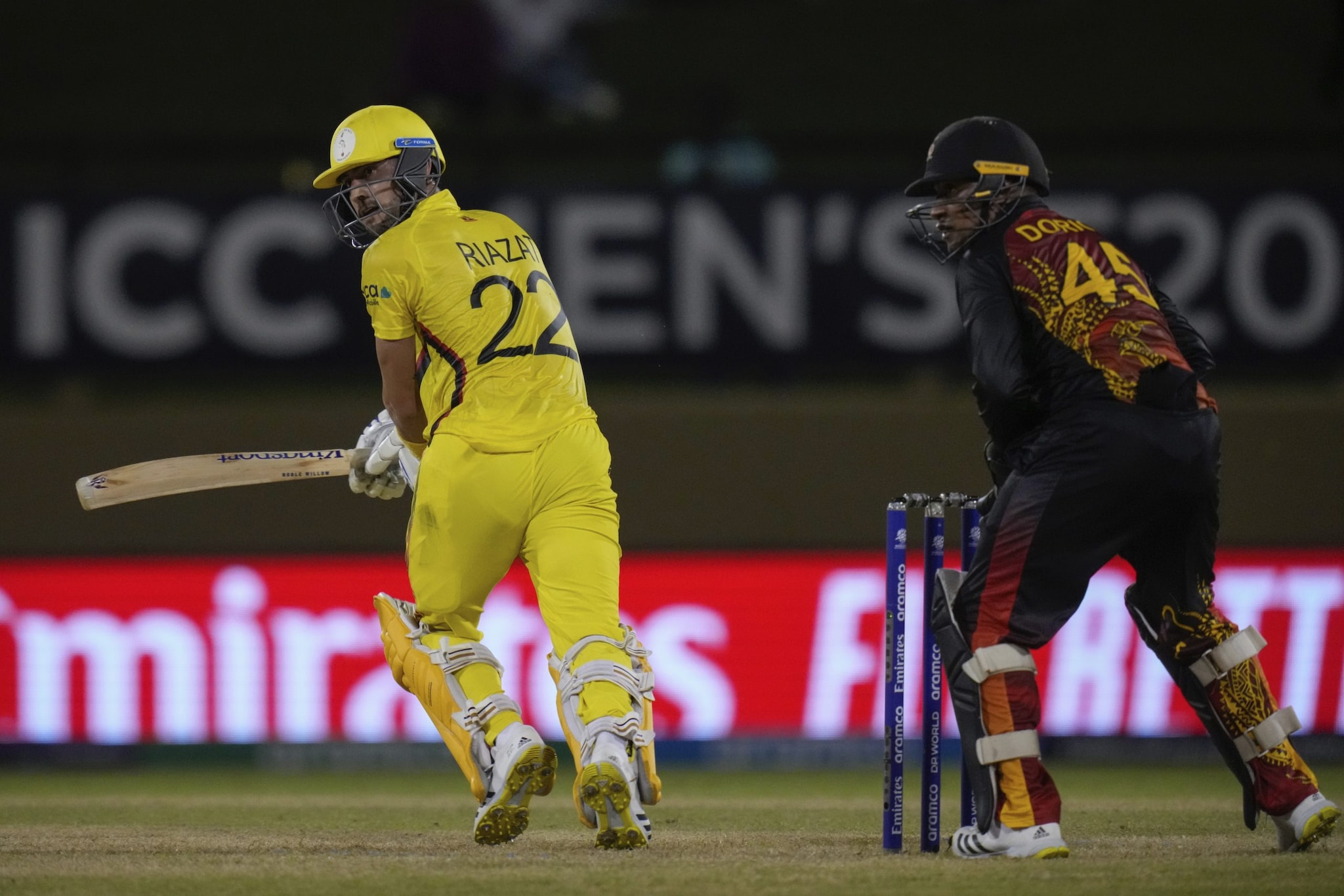 UGA vs PNG, in Photos: Riazat Ali Shah, Juma Miyagi Lead Papua New ...