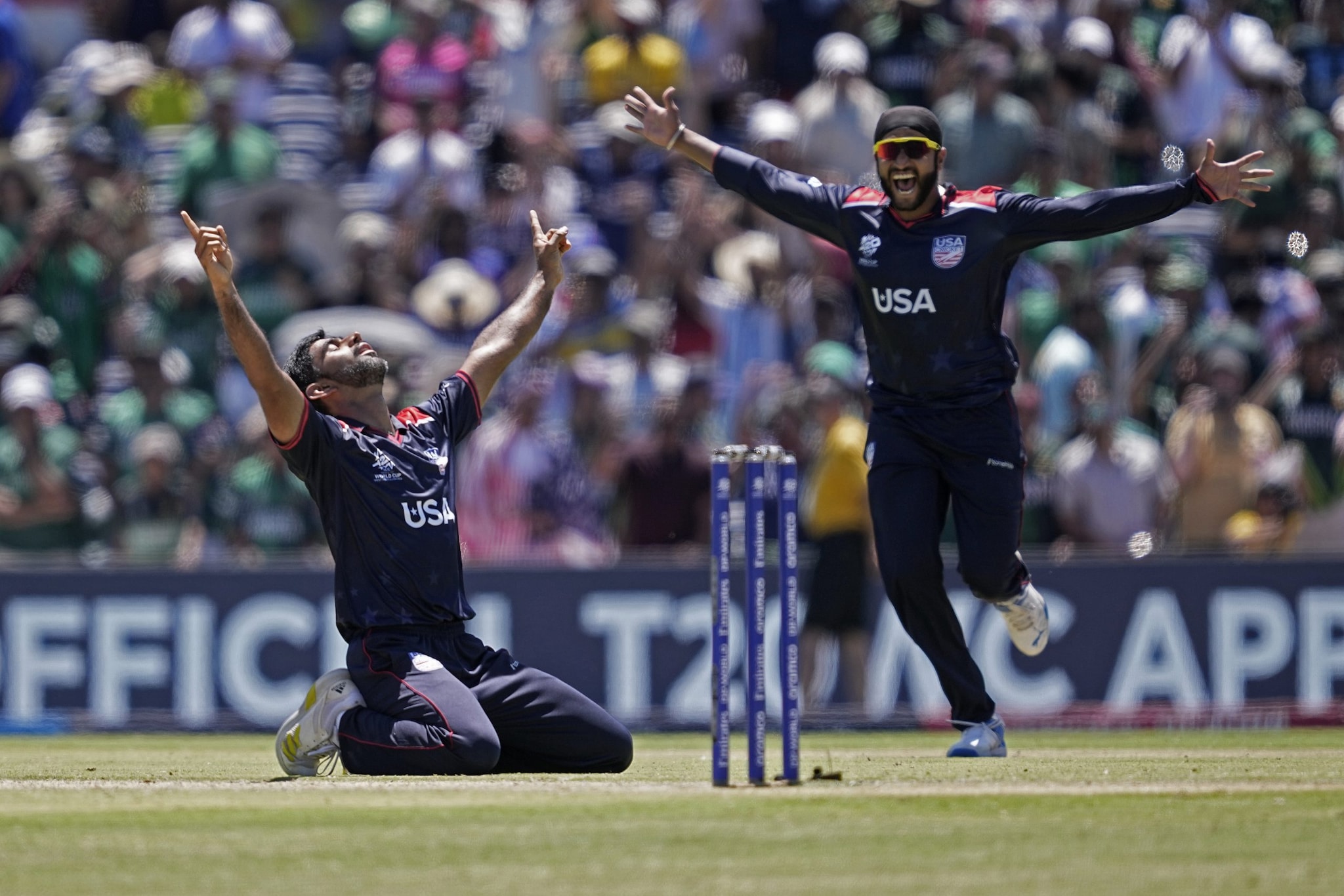 PAK vs USA, T20 World Cup 2024 in Photos: Monank Patel, Saurabh ...