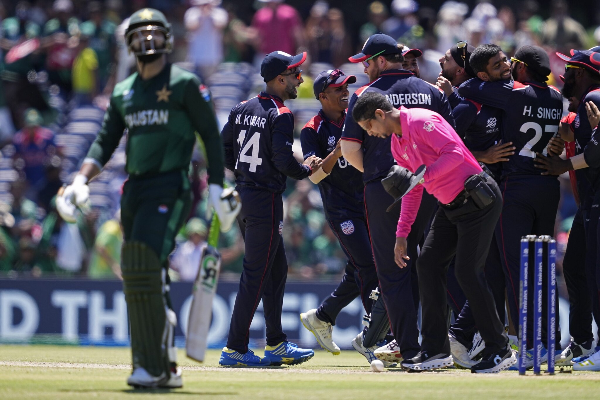 PAK vs USA, T20 World Cup 2024 in Photos: Monank Patel, Saurabh ...