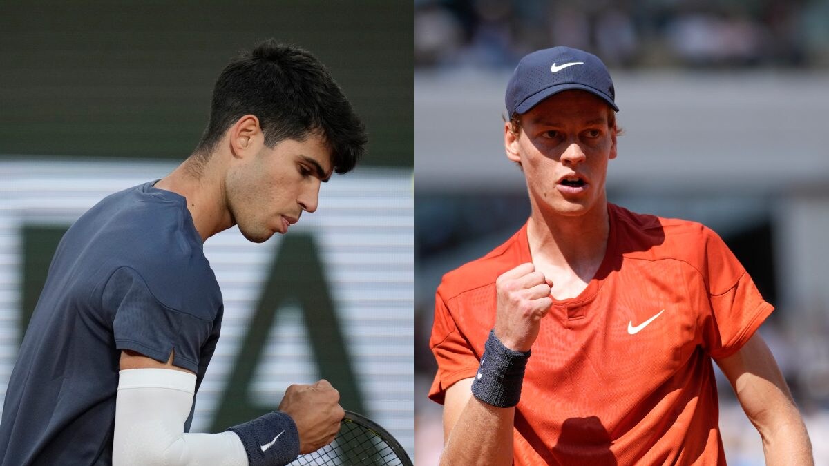 French Open 2024: Carlos Alcaraz and Jannik Sinner to Resume Burgeoning Rivalry - News18