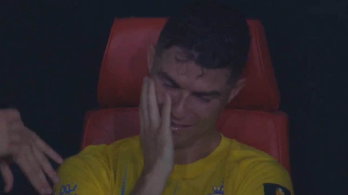 Watch Cristiano Ronaldo Breaks Down In Tears After Al Nassr Lose Saudi