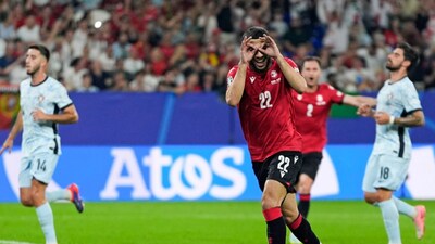 EURO 2024: Georgia Stun Portugal 2-0 to Make History by Reaching ...