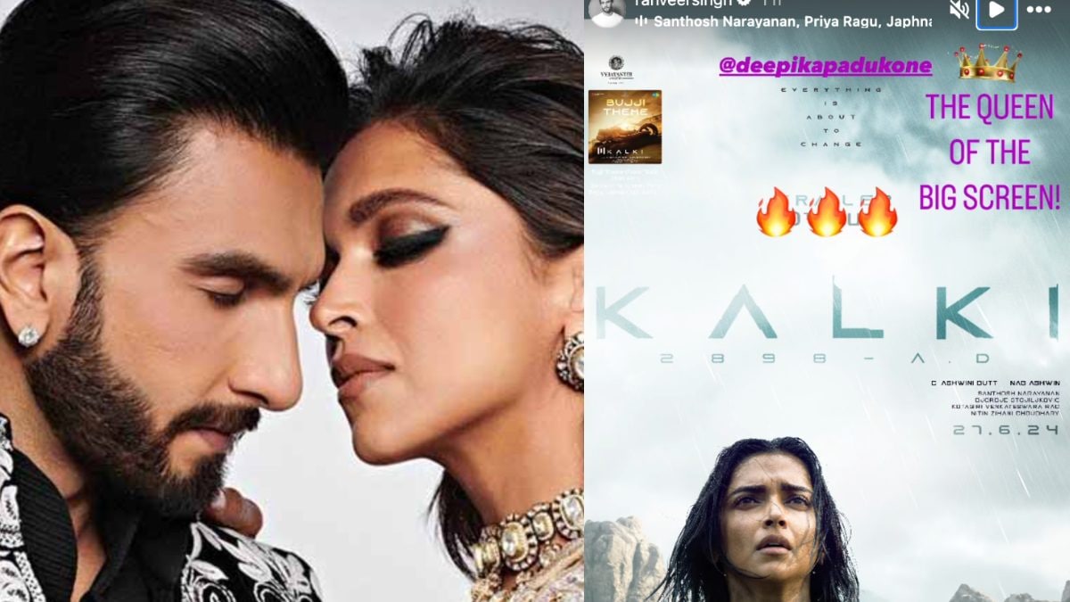 Kalki 2898 AD: Deepika Padukone Receives Big Cheers From Ranveer Singh ...