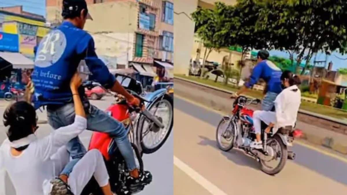 Bengaluru Couple's Reckless Bike Ride Video Outrages Internet | Viral News - News18