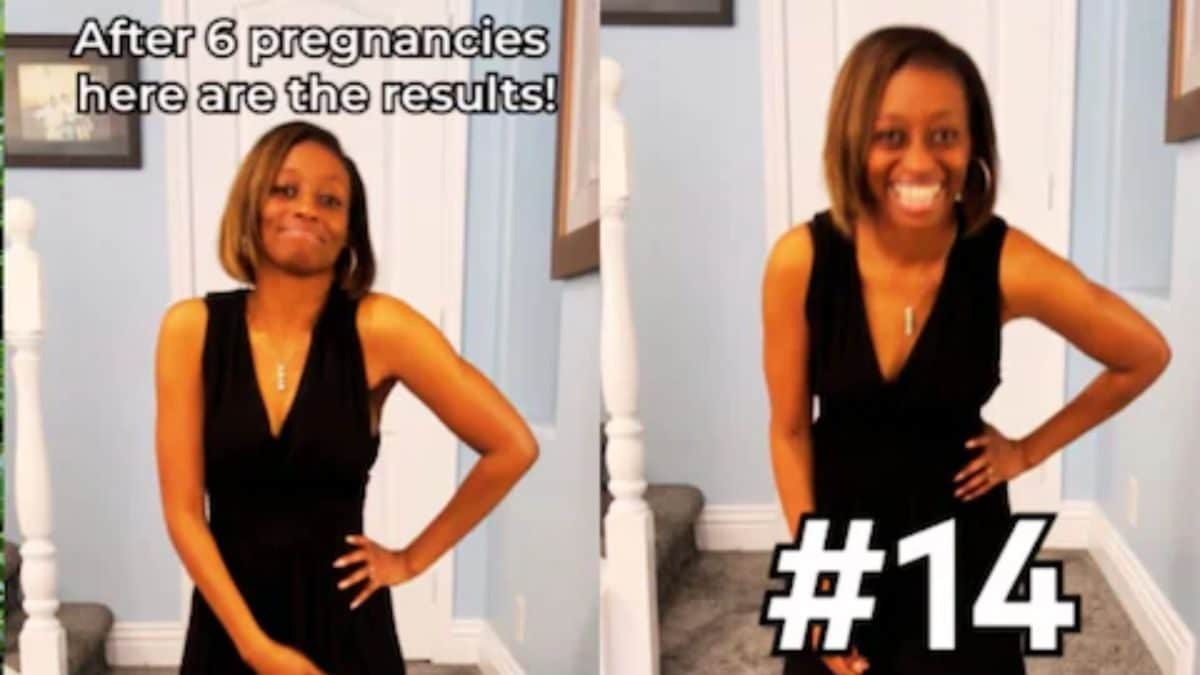 Woman, Who Got Pregnant 6 Times, Introduces 14 Kids In Viral Video ...