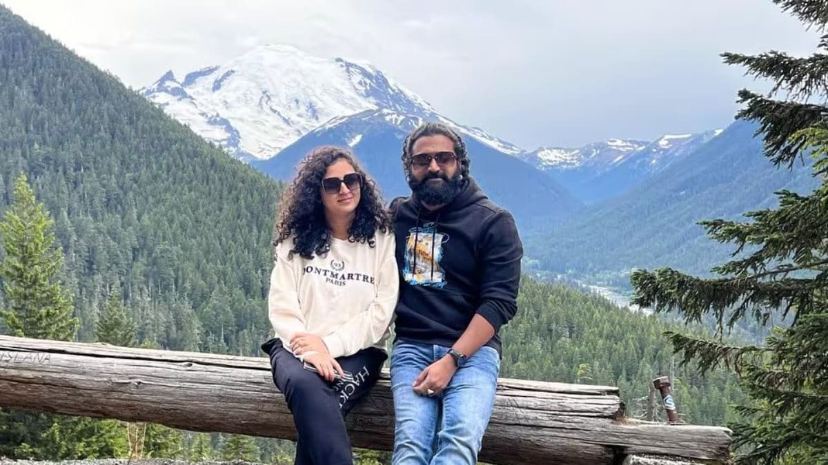Pragathi Shetty-Rishabh Shetty's Throwback Photo Of Their 'Adventure’ In The Hills Viral - News18