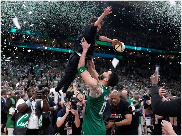 Boston Celtics Rout Dallas Mavericks to Win Record 18th NBA Championship - News18