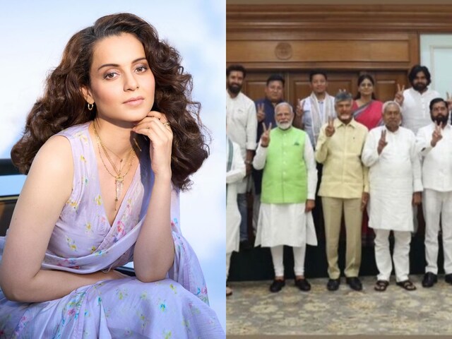 Kangana Ranaut Shares Group Pic of Modi, Nitish Kumar, Chandrababu ... Kangana Ranaut Shares Group Pic of Modi, Nitish Kumar, Chandrababu ...