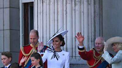 Watch: Kate Middleton Stands Next To King Charles As Royal Family ...