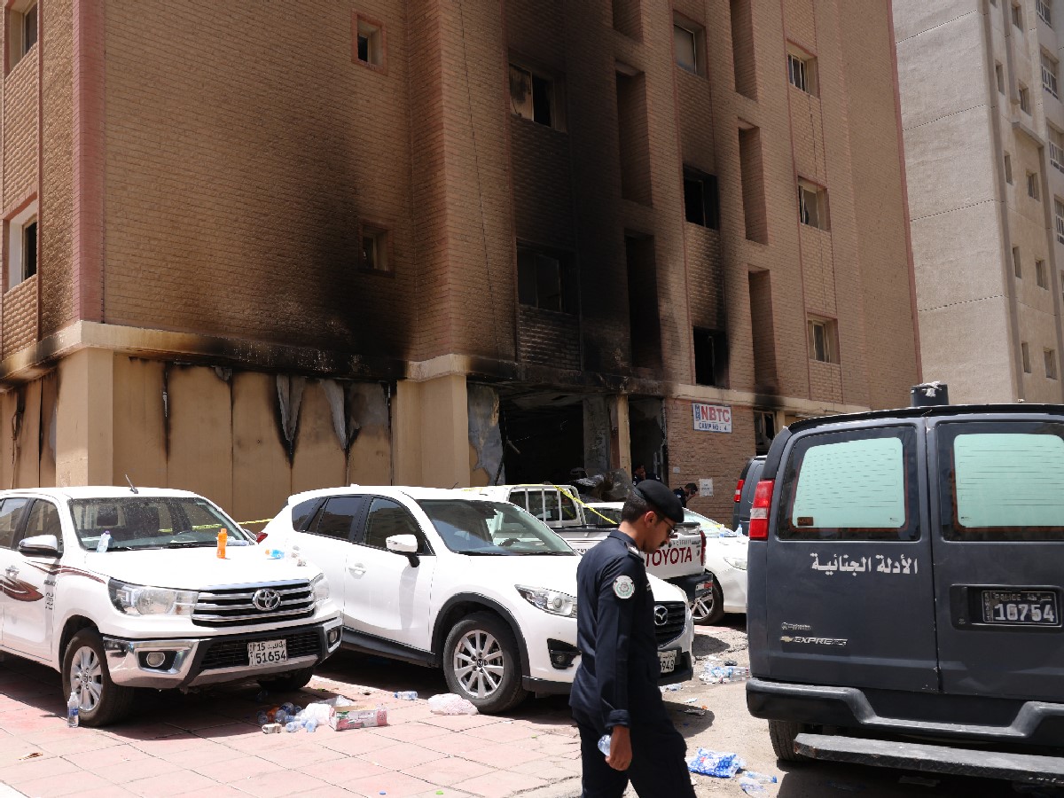 'Charred Bodies On Stairs': Kuwait Building Fire Caught Victims ...