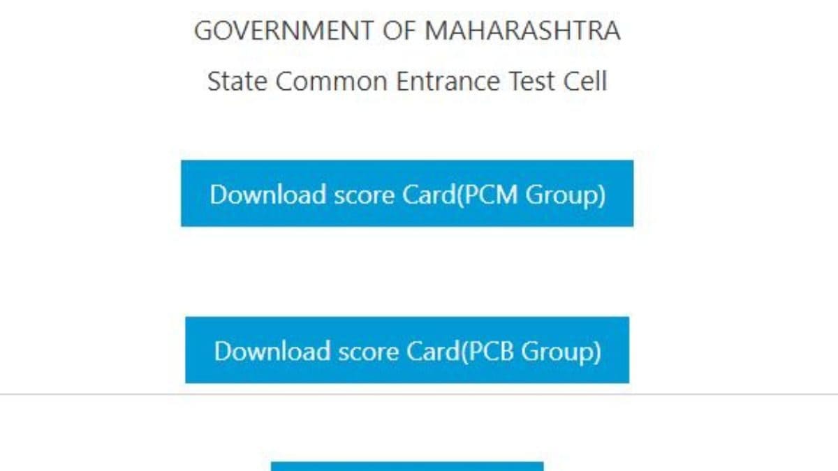 MHT CET Result 2024 LIVE: PCM & PCB Results Declared; Toppers List ...