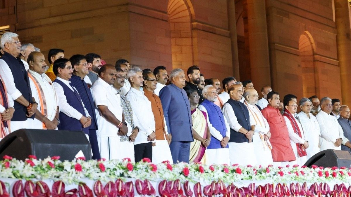 Modi 3.0: 30 Cabinet Ministers, 5 MoS (Independent), 36 MoS In NDA Govt ...
