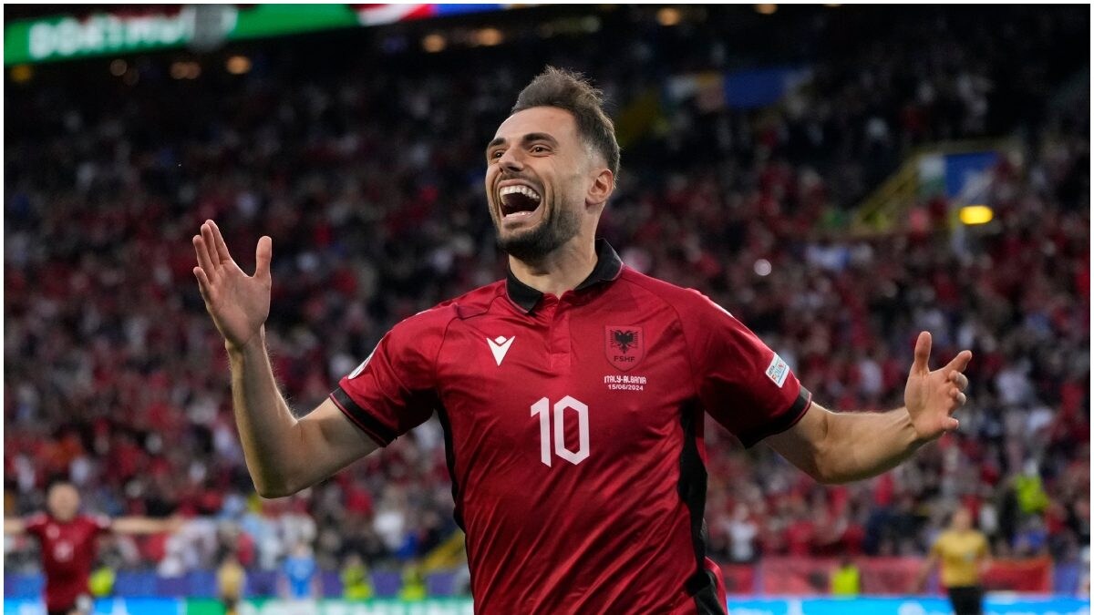 Albania's Nedim Bajrami Scores Fastest Ever Euros Goal After 23 Seconds ... Albania's Nedim Bajrami Scores Fastest Ever Euros Goal After 23 Seconds ...