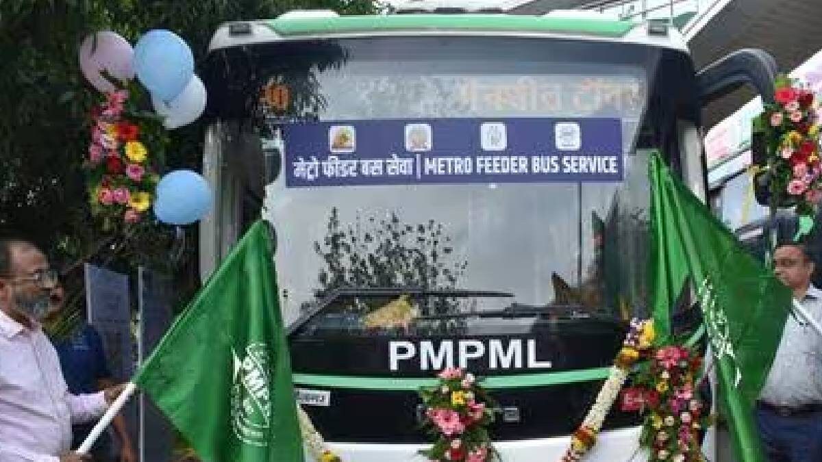 Pune Metro: Last Mile Connectivity Gets Boost With New Feeder Bus ...