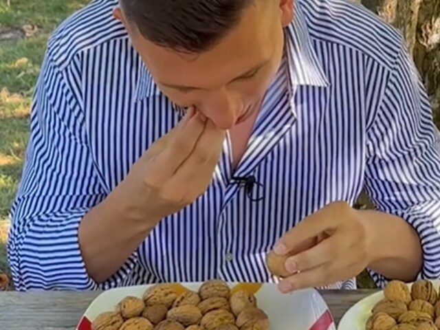 Watch: German Man Sets World Record, Cracks 44 Walnuts In A Minute - News18