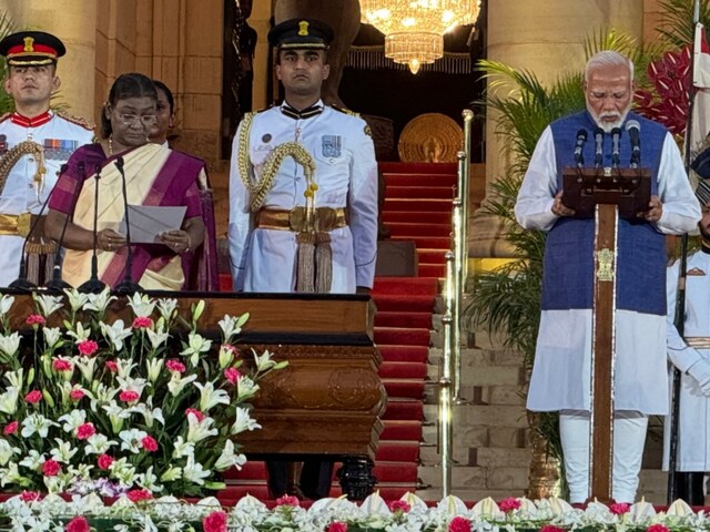 Modi Oath Ceremony: Modi Sworn In As PM For 3rd Consecutive Term; 30 Cabinet Ministers, 5 MoS ...