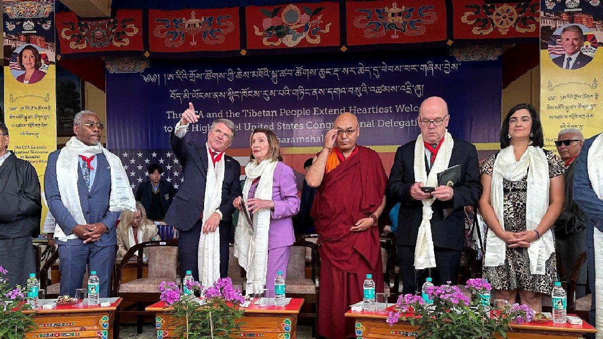 Video: Pelosi, McCaul-Led US Congressional Delegation Meet Dalai Lama ...