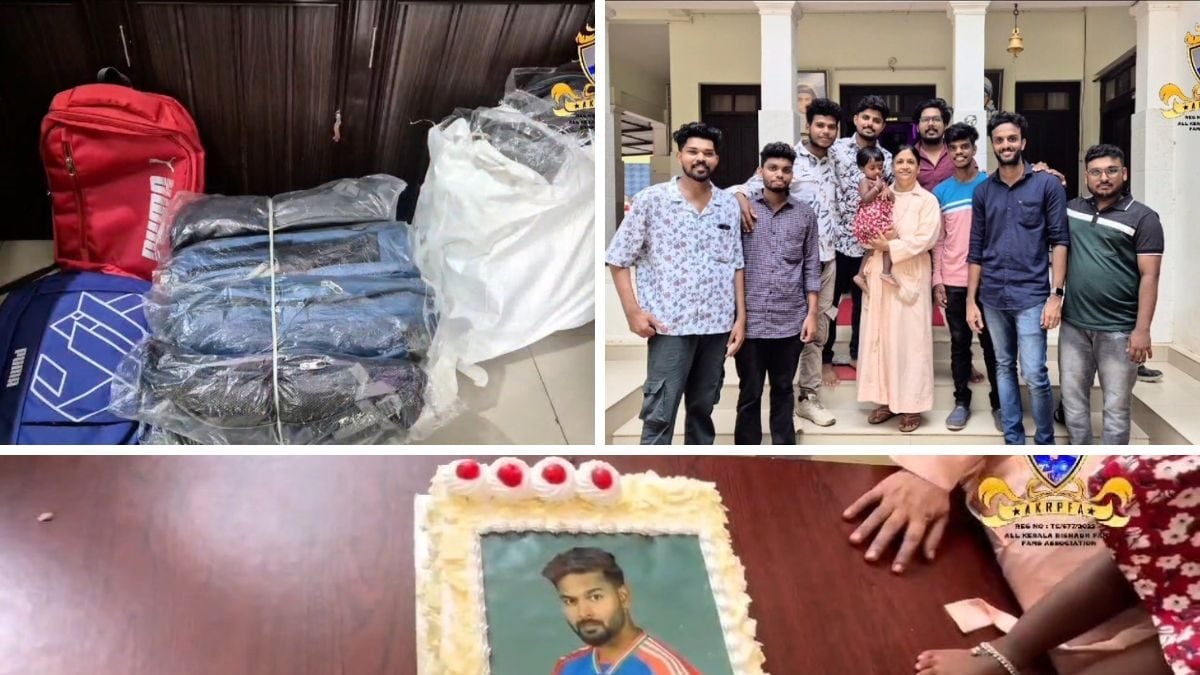 'After 18 Months in Blue Jersey': Rishabh Pant's Fans in Kerala Make a ...