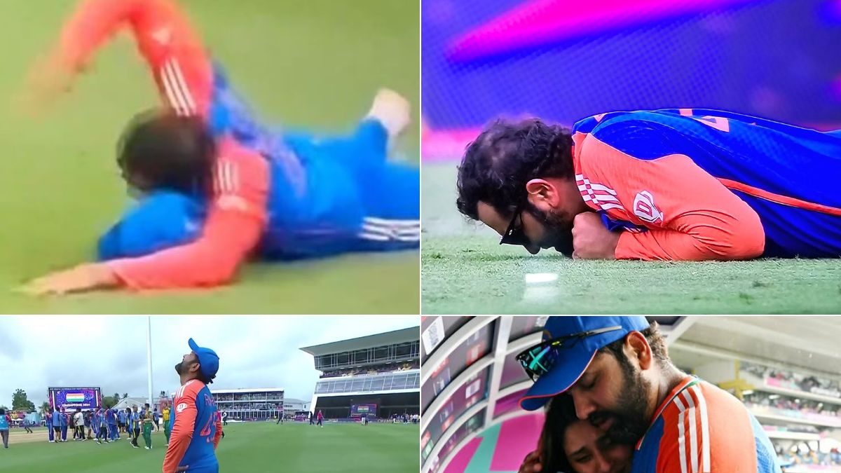 WATCH: Rohit Sharma's Unhinged Raw Emotions After India's T20 World Cup ...