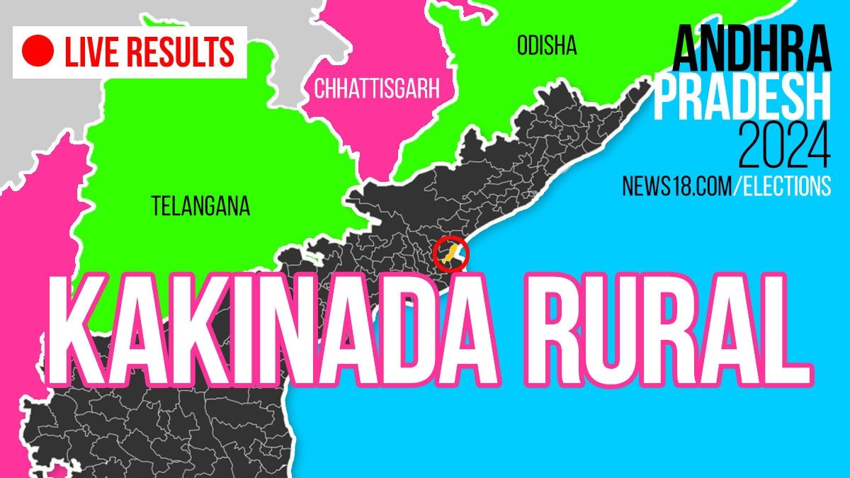 Kakinada Rural Election Result 2024 LIVE Updates Highlights: Assembly ...