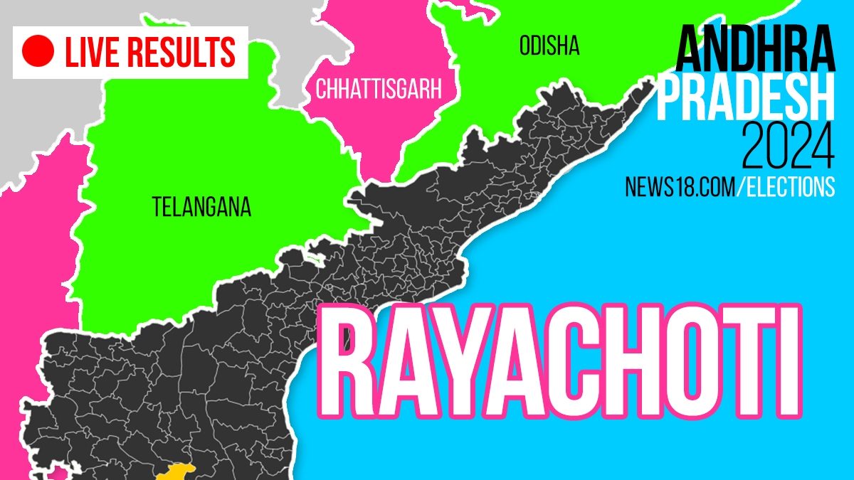 Rayachoti Election Result 2024 LIVE Updates Highlights: Assembly Winner ...