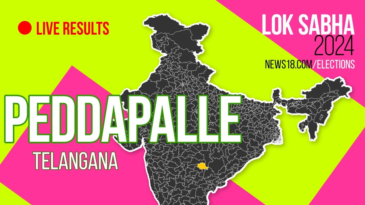 Peddapalle Election Result 2024 LIVE Updates Highlights: Lok Sabha ...