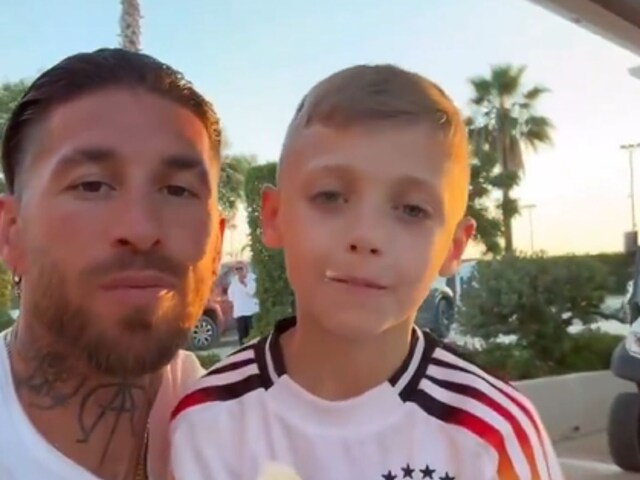 Ex-Real Madrid Skipper Sergio Ramos' Son Marco Wishes Toni Kroos Good ...