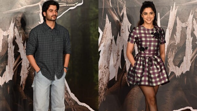 Sharvari Wagh Turns Heads in Mini Dress; Sunny Kaushal Makes Stylish ...