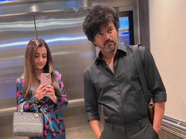 Trisha Krishnan Drops A Selfie With Vijay On His Birthday, Says ‘To ...