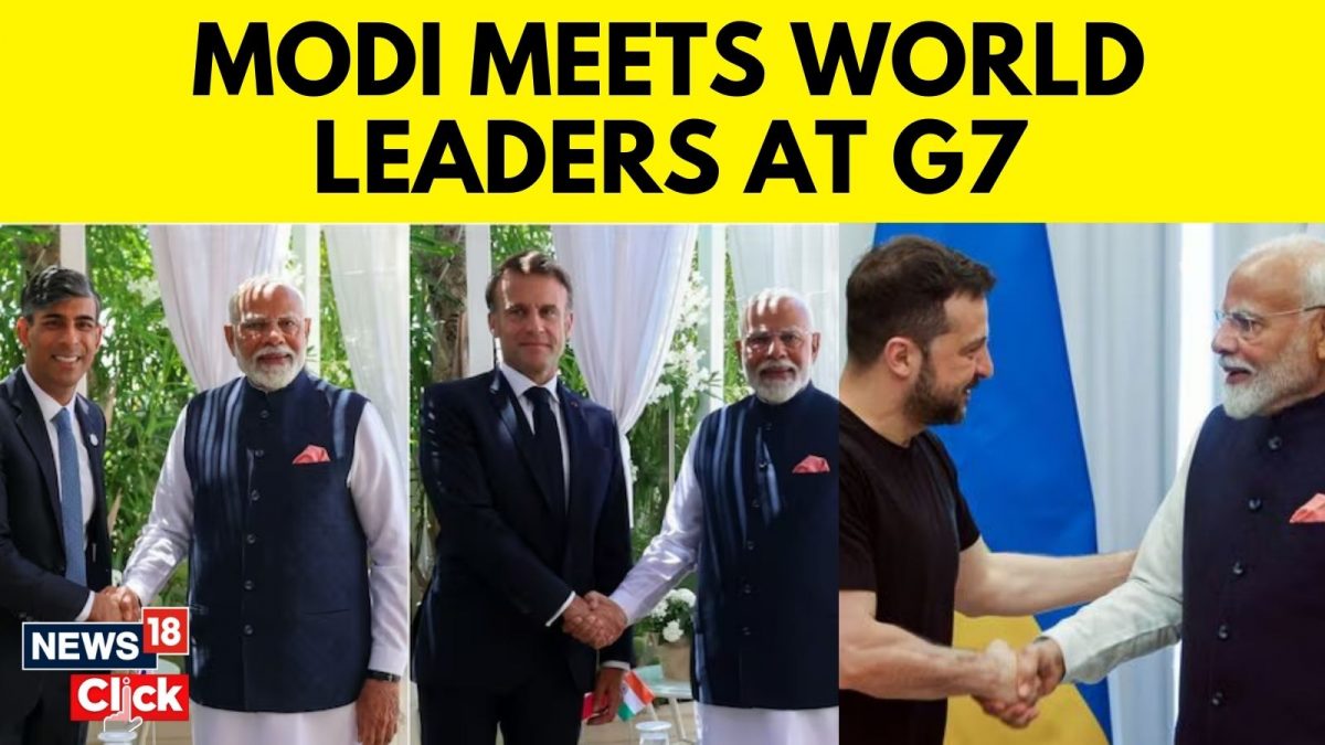 G7 Summit: PM Modi Holds Bilateral Meetings With World Leaders In Italy ...