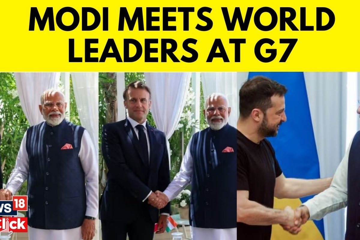 G7 Summit: PM Modi Holds Bilateral Meetings With World Leaders In Italy ...