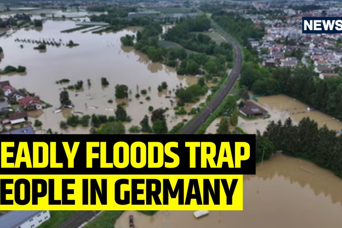 Deadly Flooding In Germany Traps People In Their Homes - News18