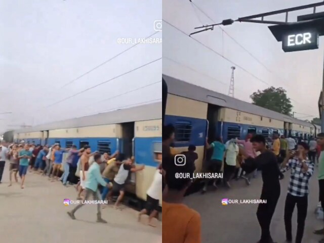 'Bihar is Not For Beginners': Viral Video Shows Passengers Pushing ...