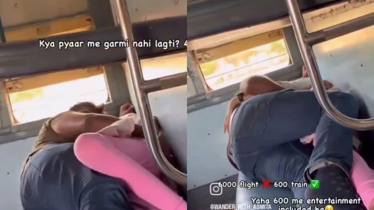 OYO or Public Transport? Couple's PDA on Train's Sleeper Coach Makes Internet Cringe | Viral ...