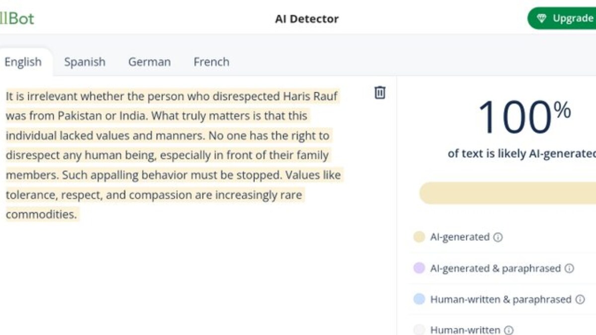 Is Mohammad Rizwan's X Post for Haris Rauf AI-Generated? Social Media ...